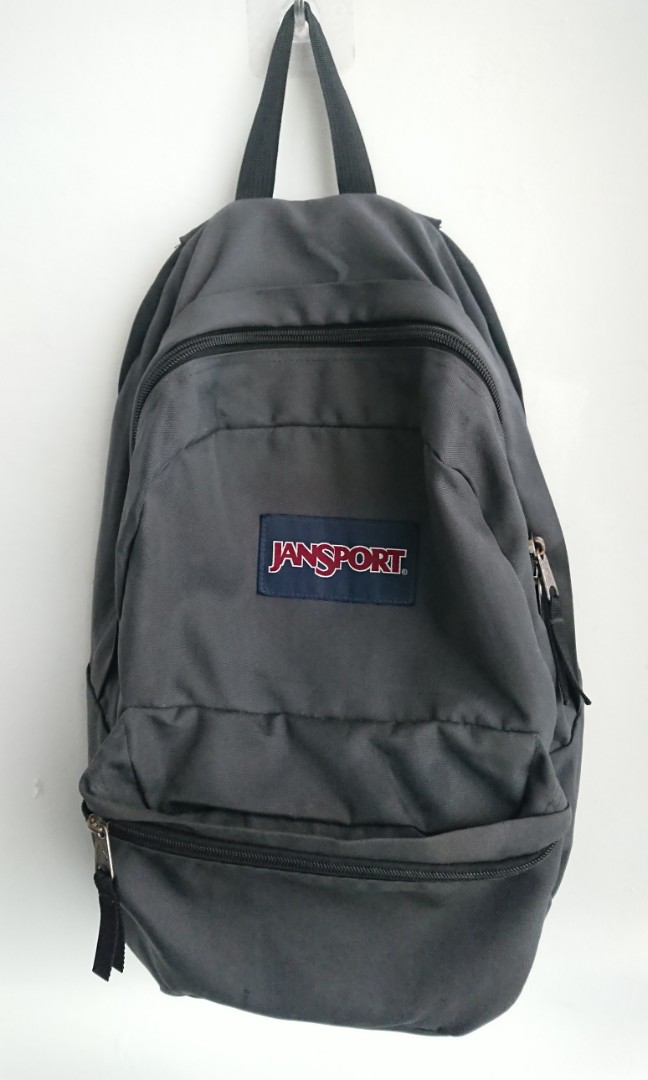 Jansport Backpack Gray, Men's Fashion, Bags, Backpacks on Carousell