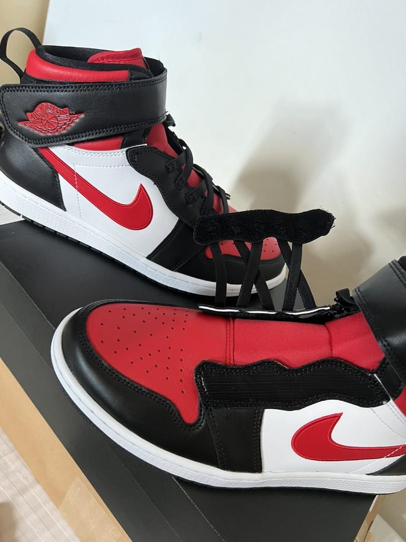 Original Jordan 1 Hi FlyEase "Fire Red", Men's Fashion, Footwear ...