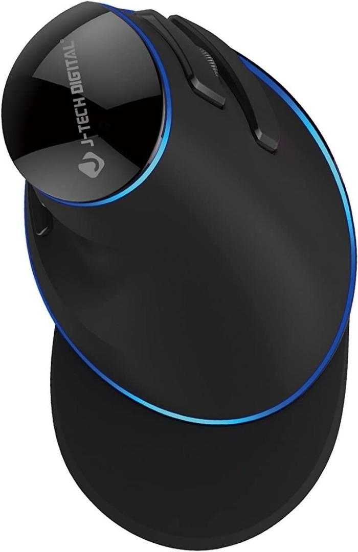 J-Tech Digital Wired Ergonomic Vertical USB Mouse with Adjustable ...