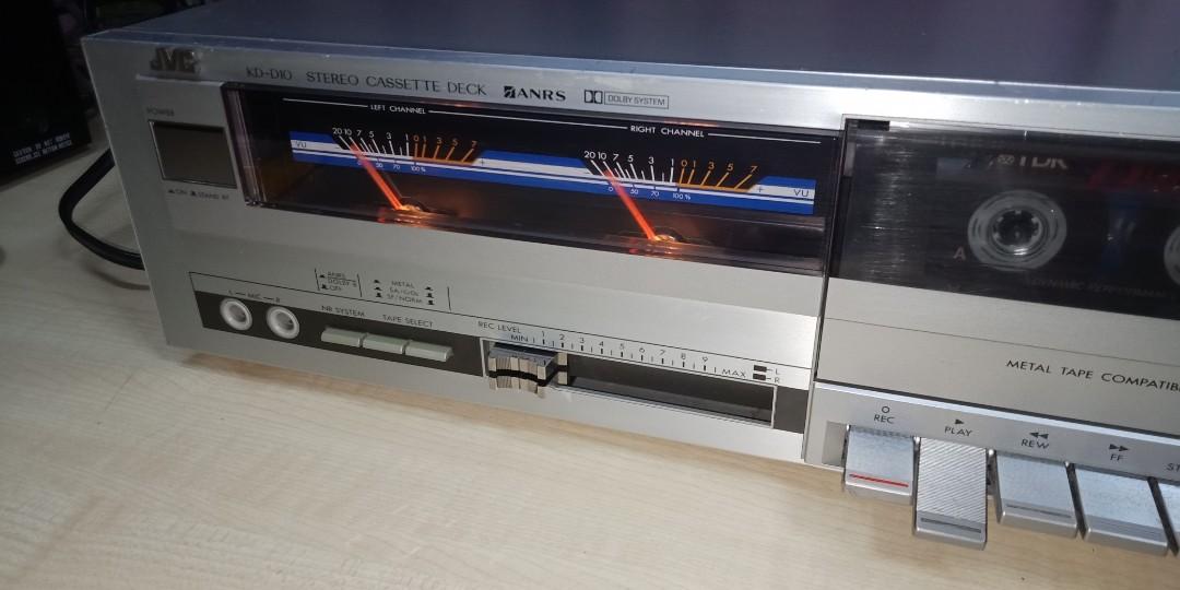 JVC KD-D10 Stereo Cassette Deck, Audio, Other Audio Equipment on Carousell