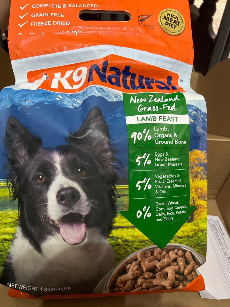 K9 Natural (Lamb Feast) 1.8kg, Pet Supplies, Pet Food on Carousell