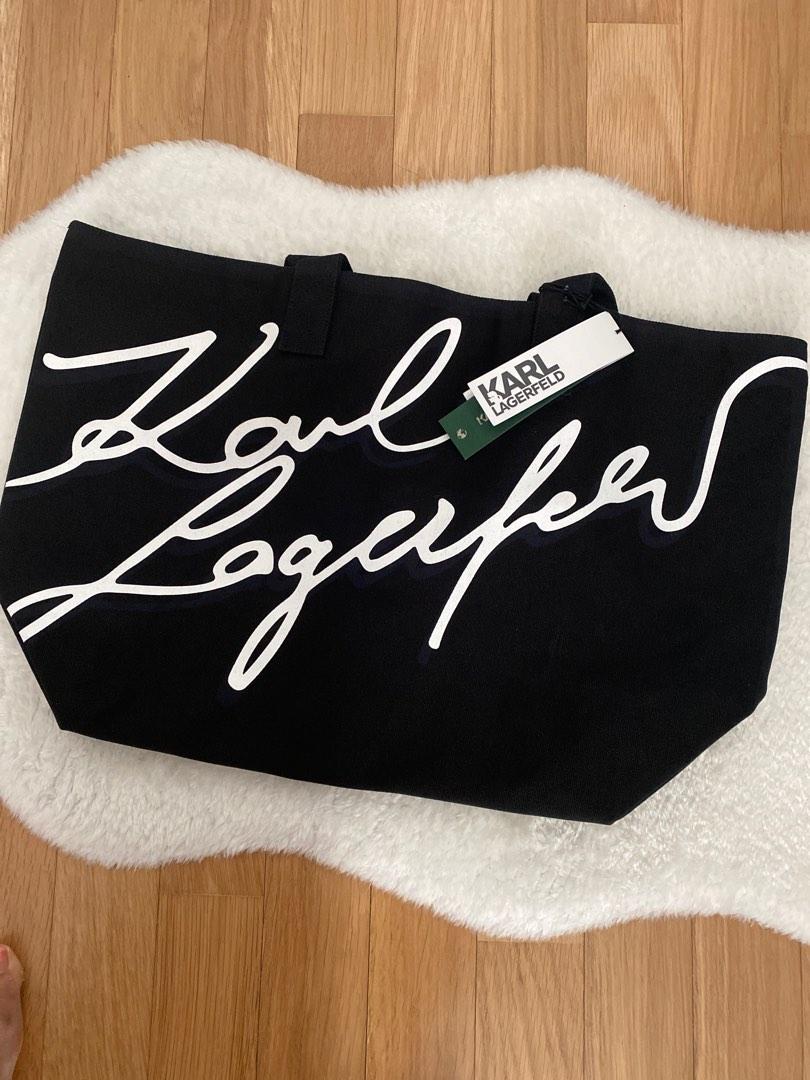 Karl Lagerfield Tote Bag, Women's Fashion, Bags & Wallets, Tote Bags on ...