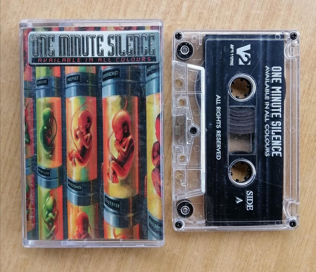 KASET - ONE MINUTE SILENCE " AVAILABLE IN ALL COLOURS - ( 1998 ...