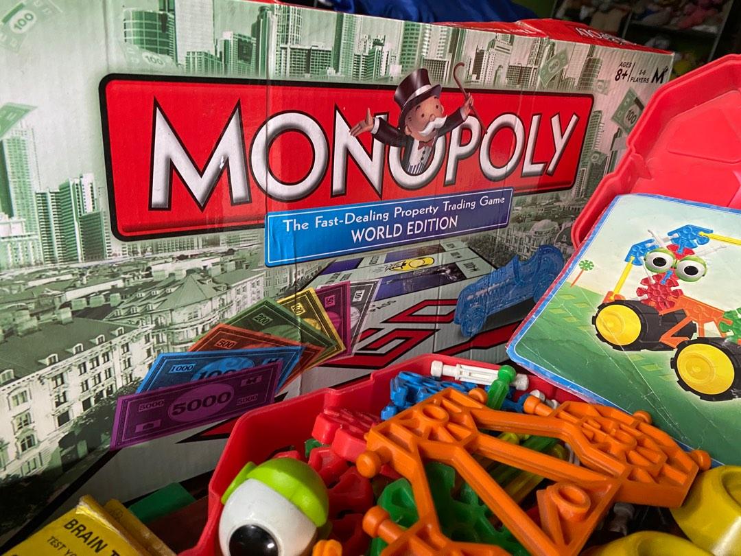 Kid Knex, Monopoly, Electricity Board Game, Twister, Faber Castell ...