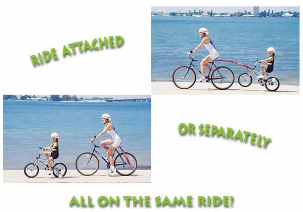 Kids Bike Hitch - Trail Gator bike hitch tow *Discount*, Hobbies & Toys ...