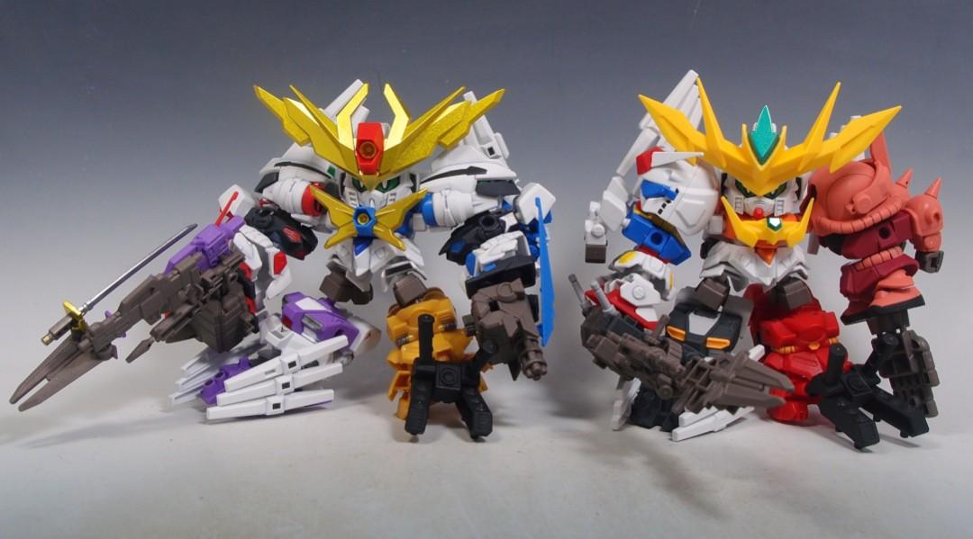 King shock Gundam Minipla Bundle set mobile suit Gundam Build divers ...