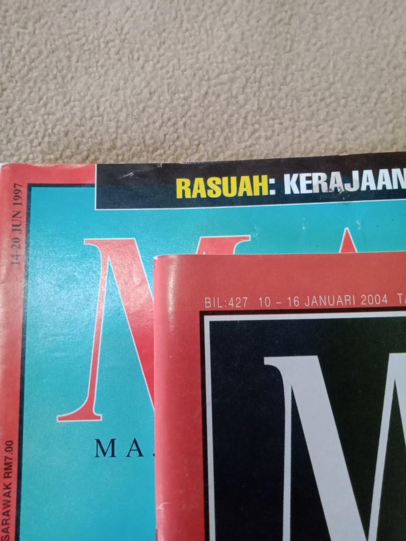 Kombo Najib Razak Majalah Massa 1997 & 2004, Hobbies & Toys, Books ...