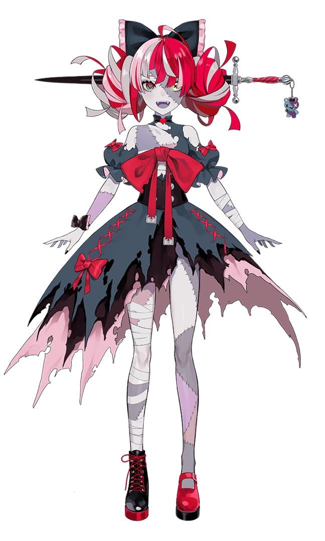 Kureiji Ollie vtuber cos cosplay hololive id, 女裝, 連身裙 & 套裝, 套裝 - Carousell