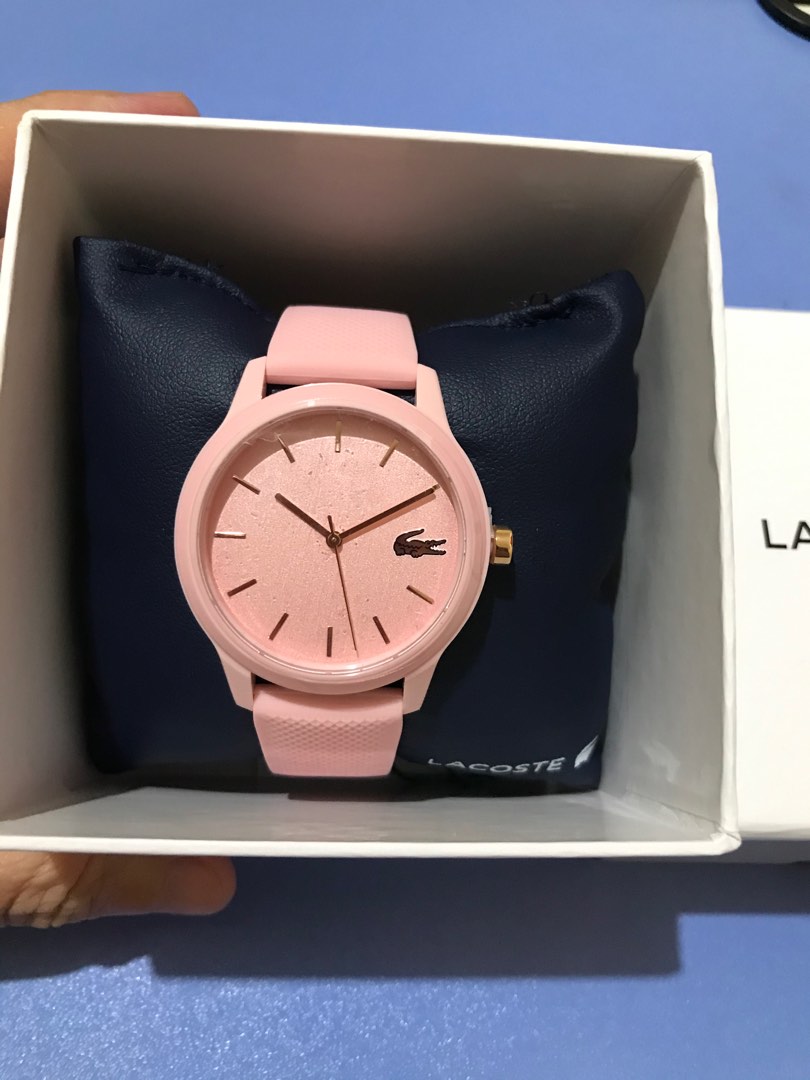 Lacoste Pink Watch, Women's Fashion, Watches & Accessories, Watches on ...