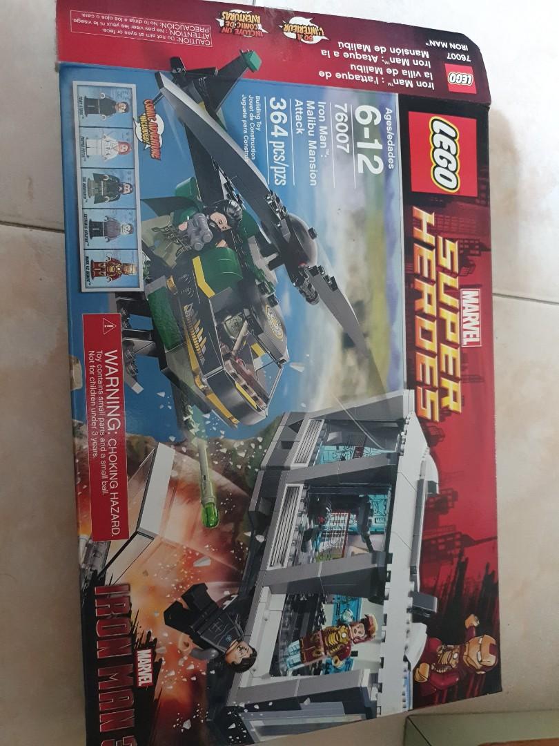 Lego 76007 iron man malibu mansion attack, Hobbies & Toys, Toys & Games ...