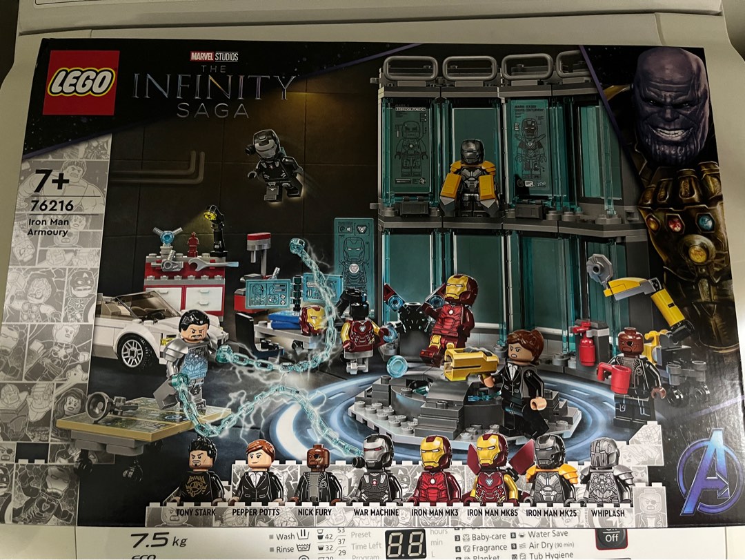 LEGO 76216 Iron Man Armory, Hobbies & Toys, Toys & Games on Carousell