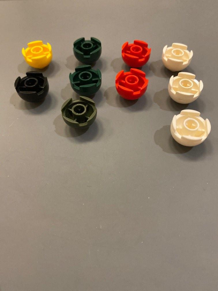 LEGO Part: Brick, Round 1 1/2 x 1 1/2 x 2/3 Dome Top, Hobbies & Toys ...