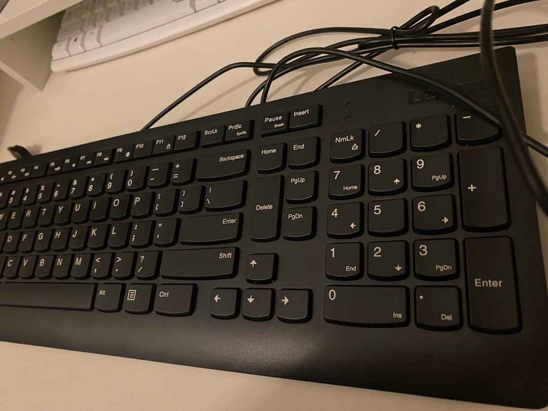 Lenovo Wired Keyboard, Computers & Tech, Parts & Accessories, Computer ...