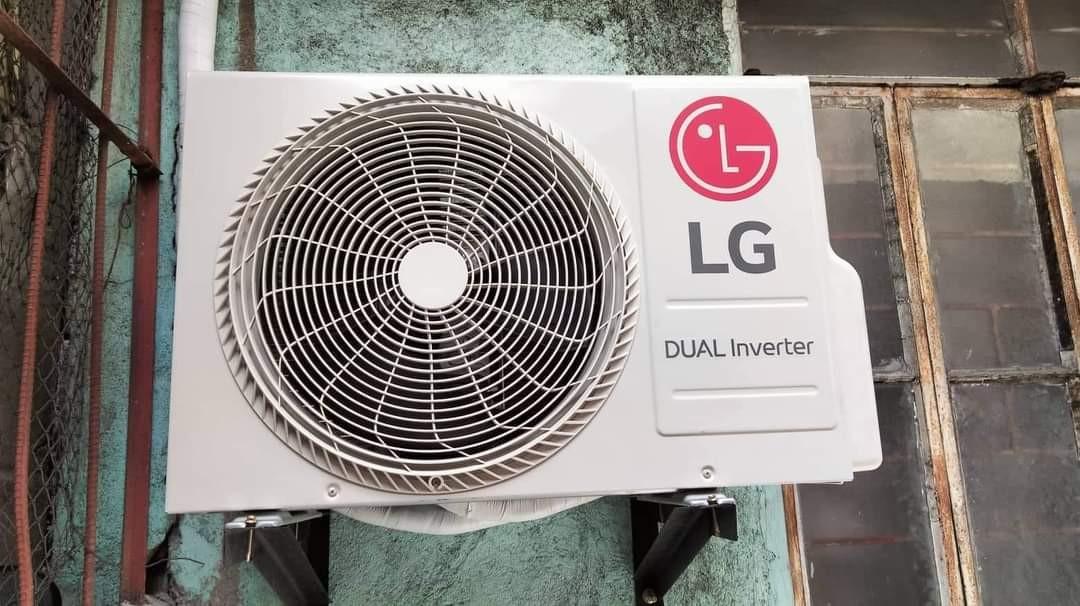 LG DUAL INVERTER SPLIT TYPE AIRCON, TV & Home Appliances, Air ...