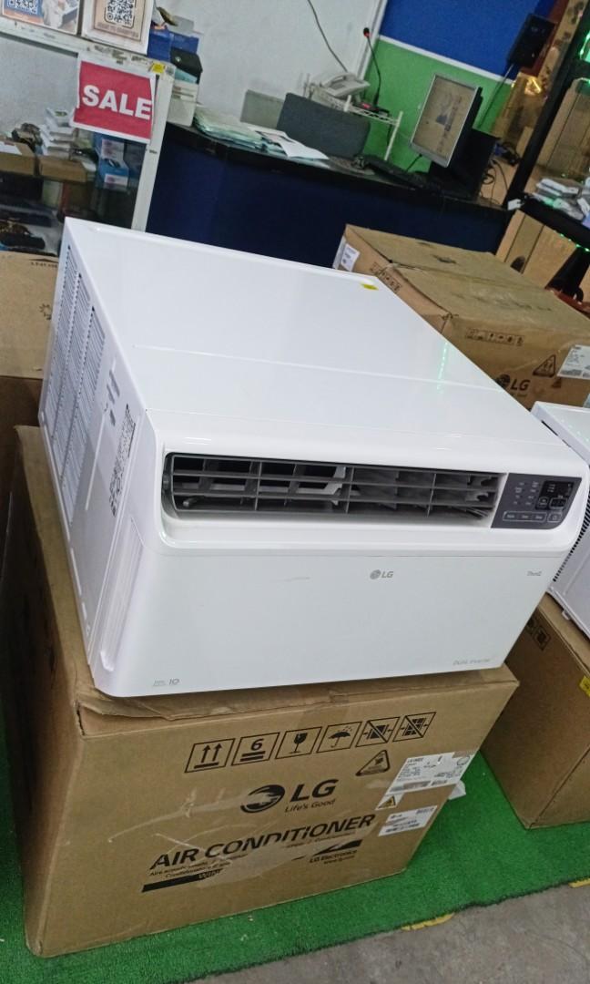 LG window type aircon 1.5hp inverter, TV & Home Appliances, Air ...