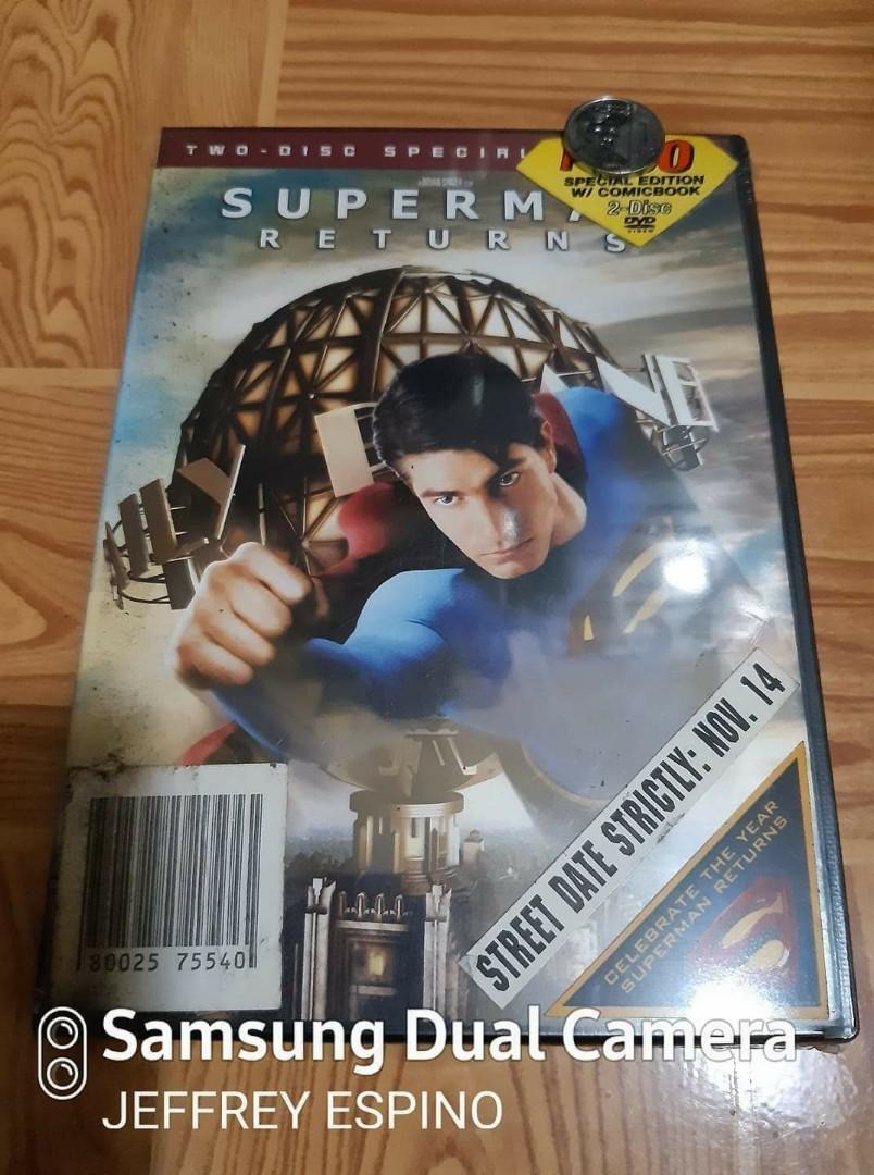 Limited Edition Superman DVD with Comic ( not an audio cd ), Hobbies ...