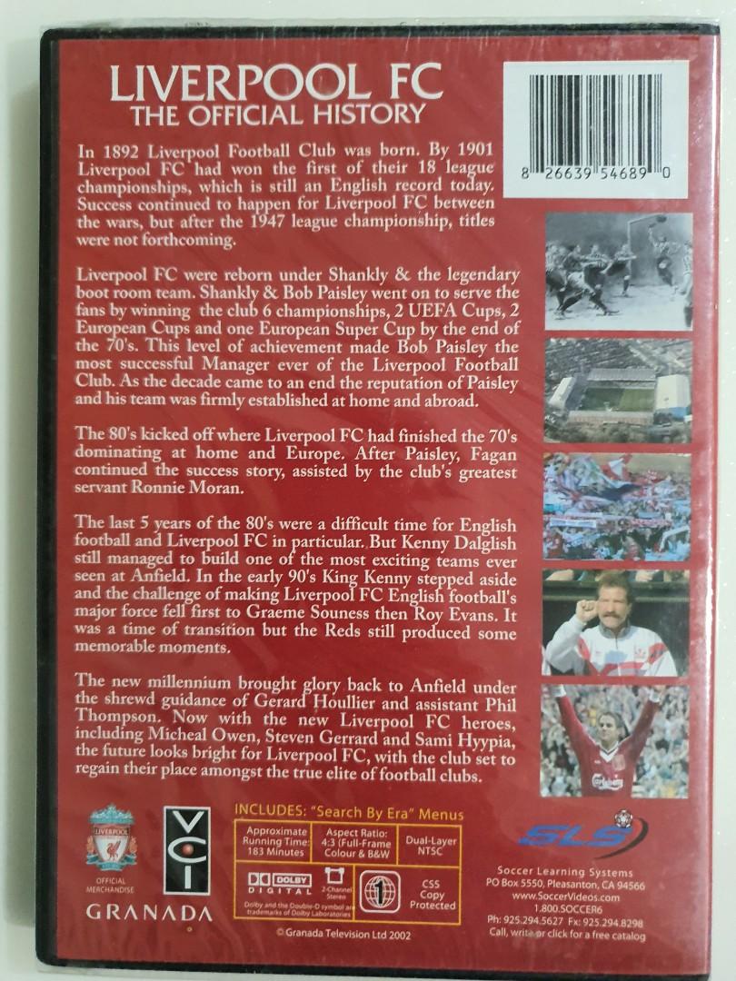 Liverpool FC The Official History, Hobbies & Toys, Music & Media, CDs ...