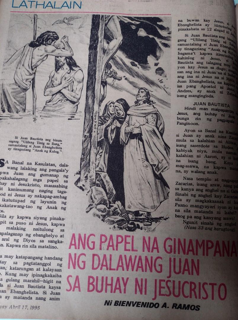 Liwayway Magazine ( April 17 , 1995 issue ) , used, Hobbies & Toys ...