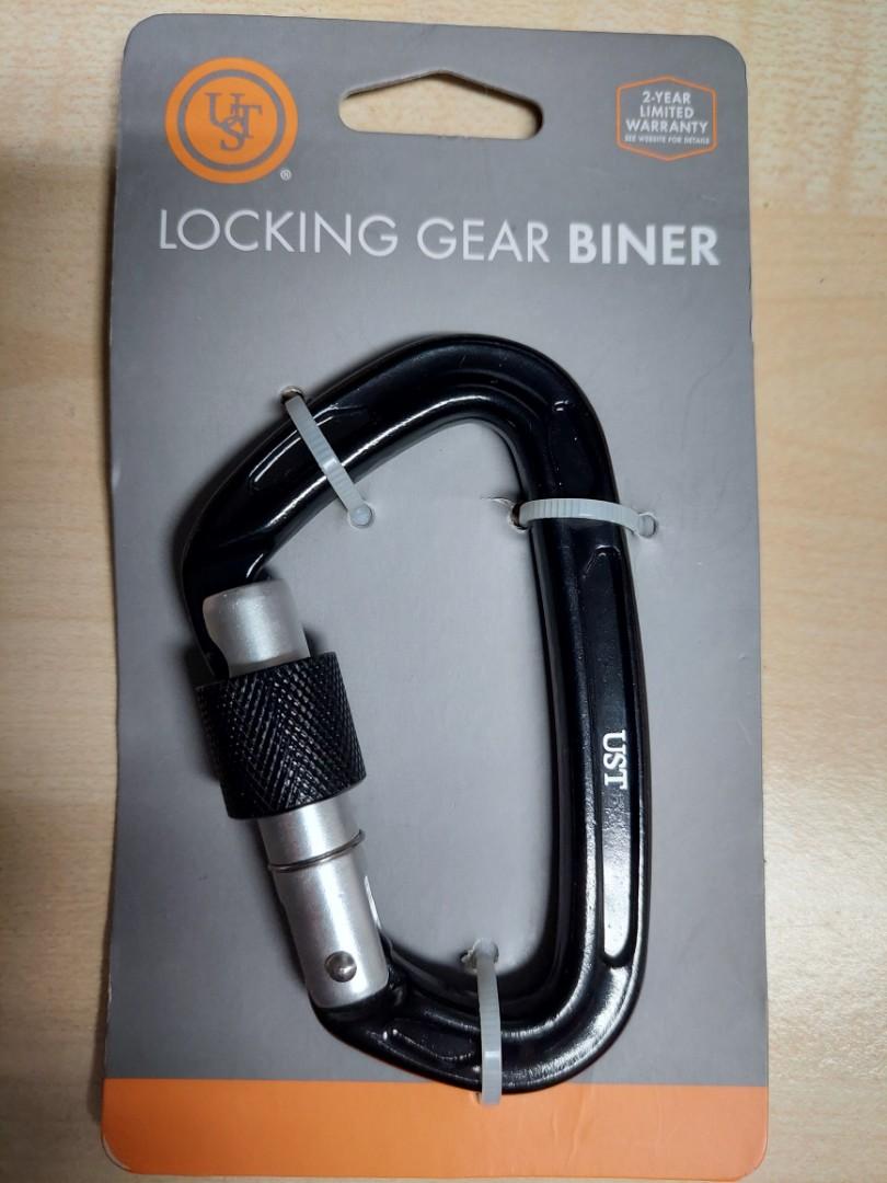 Locking Gear Carabiner, Sports Equipment, Hiking & Camping on Carousell