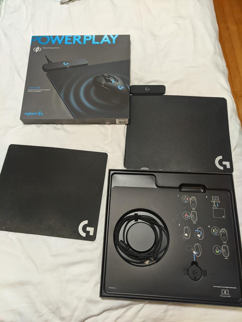 Logitech Powerplay Wireless Charging Mousepad, Computers & Tech, Parts ...