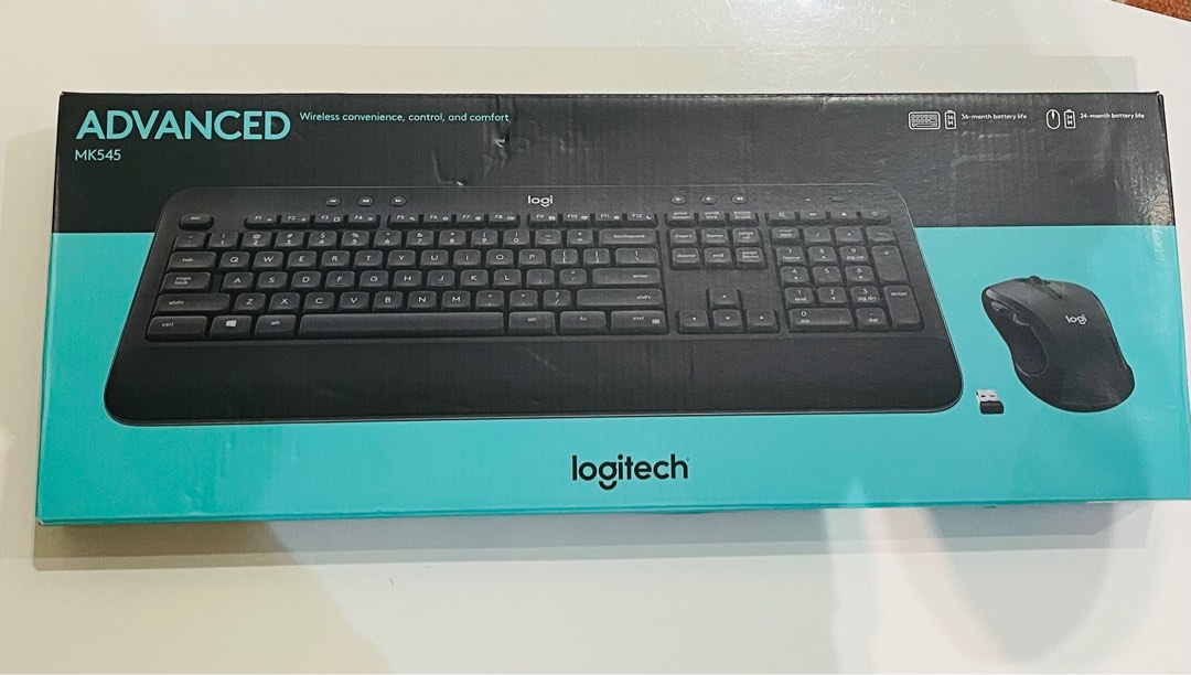 Logitech wireless keyboard and mouse MK545, Computers & Tech, Parts & Accessories, Computer ...