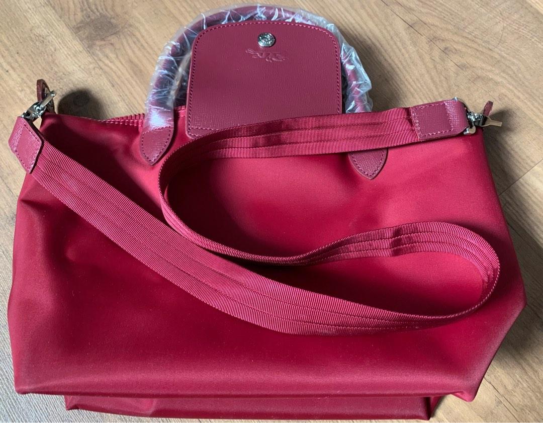 Longchamp maroon cross body bag, Women's Fashion, Bags & Wallets, Cross ...