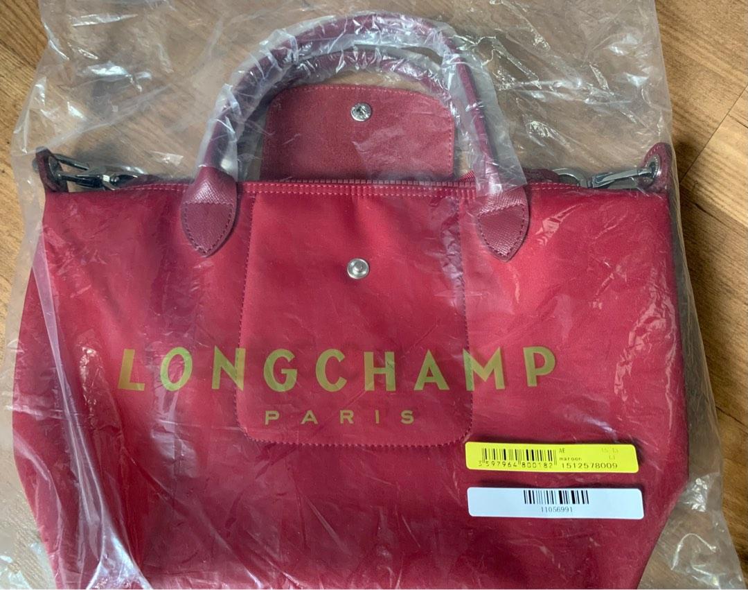 Longchamp maroon cross body bag, Women's Fashion, Bags & Wallets, Cross ...