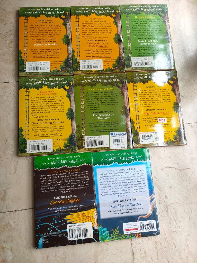 34 Magic tree house books/research guide, Hobbies & Toys, Books ...