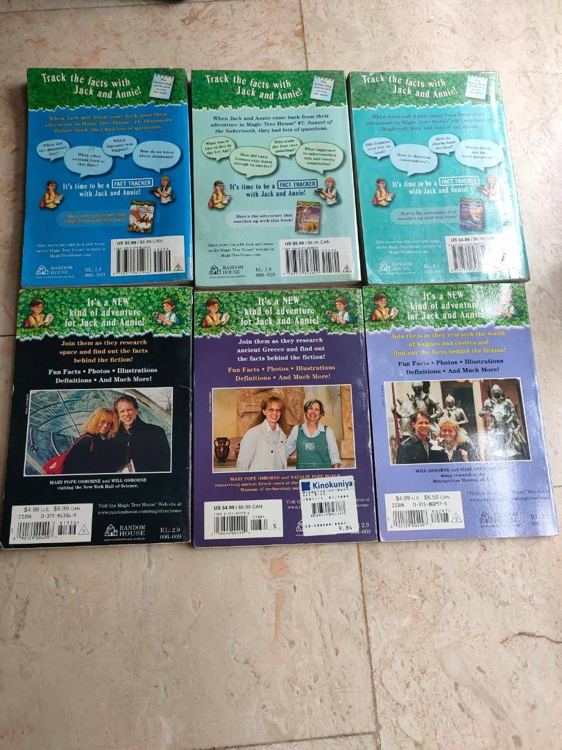 34 Magic tree house books/research guide, Hobbies & Toys, Books ...