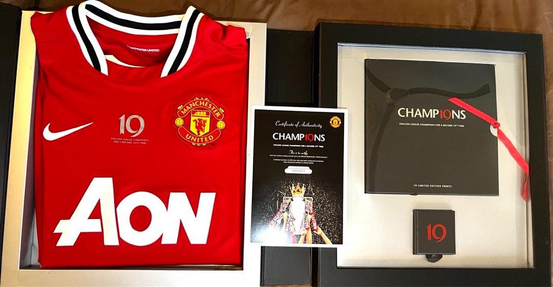 Manchester United Limited Edition 19 Times League Champions ...