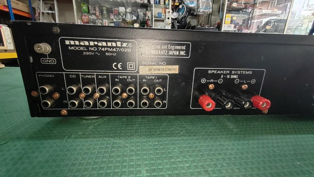 Marantz Integrated Amplifier, TV & Home Appliances, TV & Entertainment ...