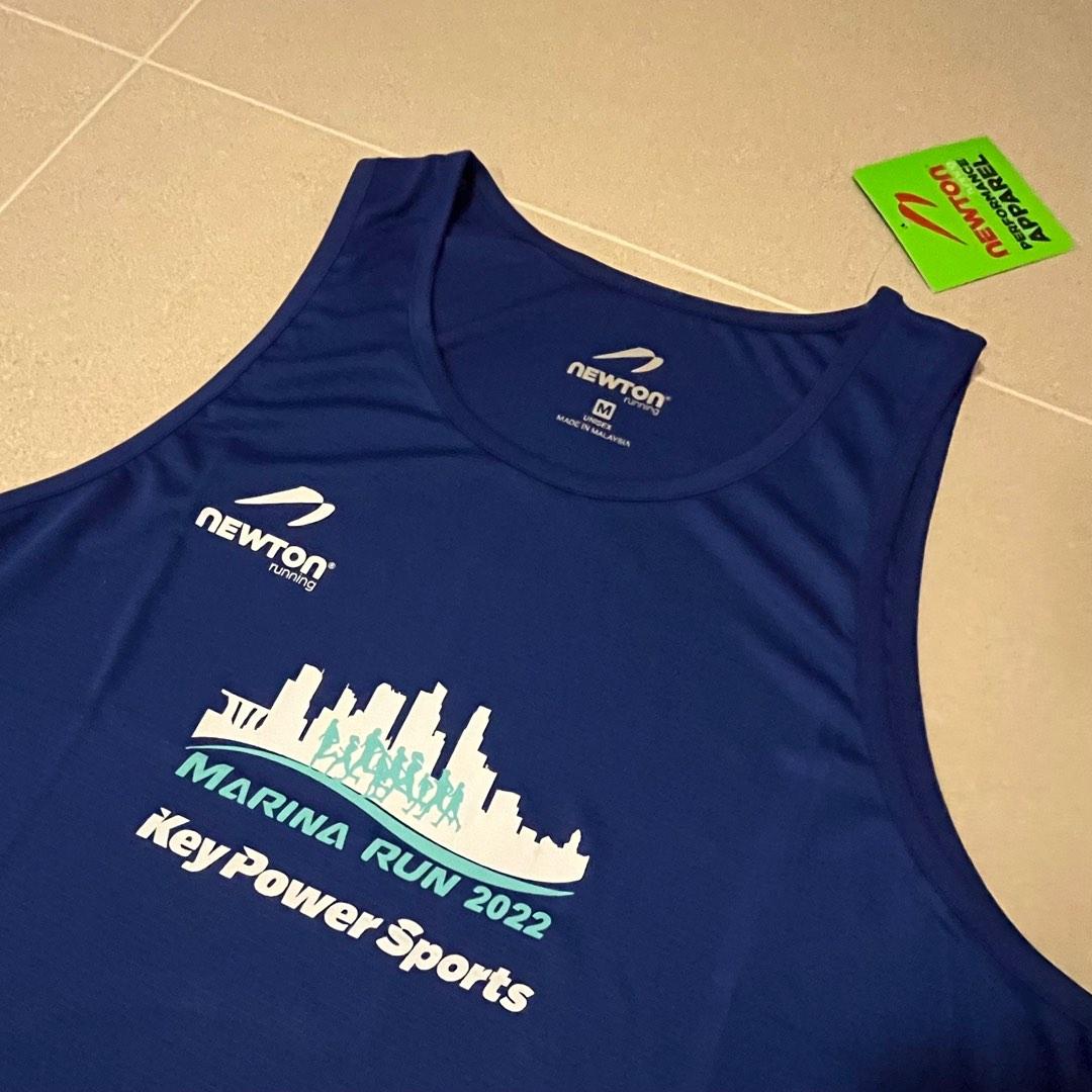 Marina Run Newton running event singlet 2022, Men's Fashion, Activewear ...