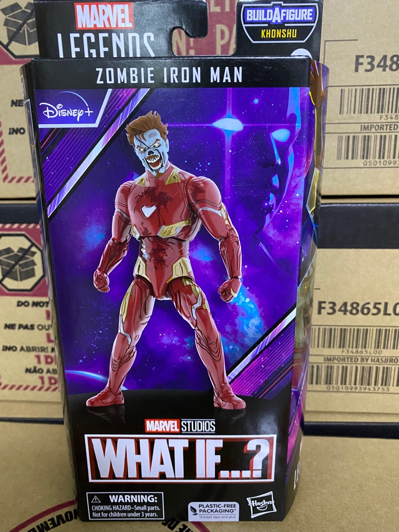 Marvel legends iron man what if zombie Tony stark, 興趣及遊戲, 玩具 & 遊戲類 ...