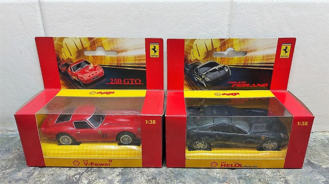 Mattel Hot Wheels Shell V-Power Complete1/38 Scale Promotional Car Set ...