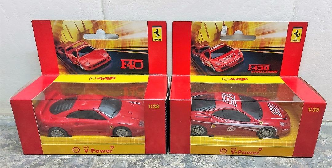 Mattel Hot Wheels Shell V-Power Complete1/38 Scale Promotional Car Set ...