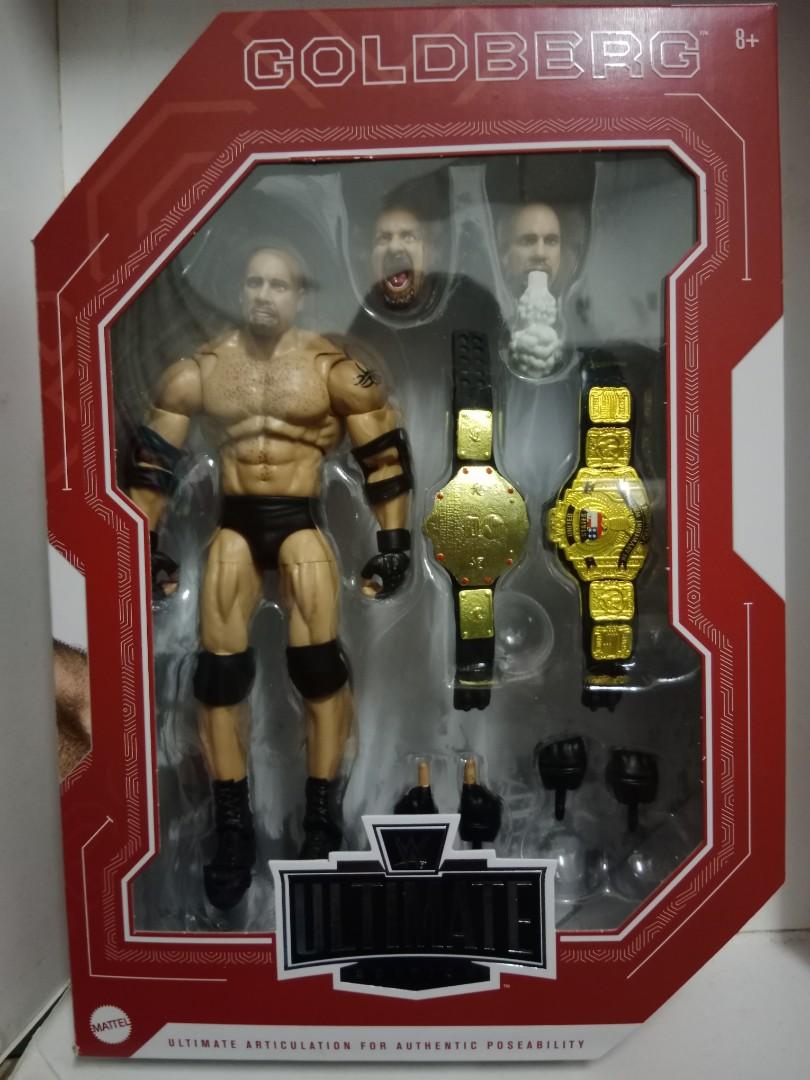 Mattel WWE Ultimate Edition Fan Takeover Goldberg Wrestling Action ...