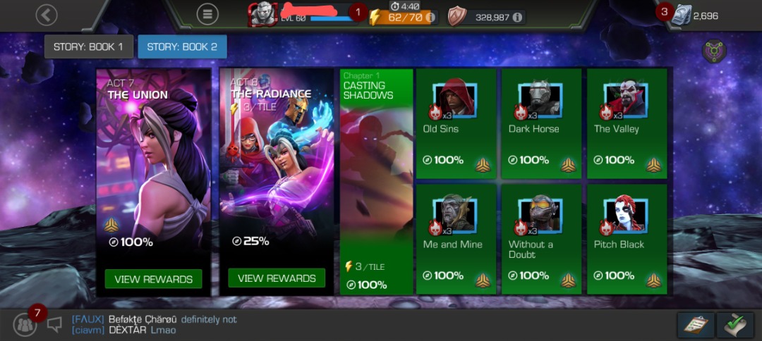 Mcoc Marvel contest of champions paragon account, Video Gaming, Gaming ...