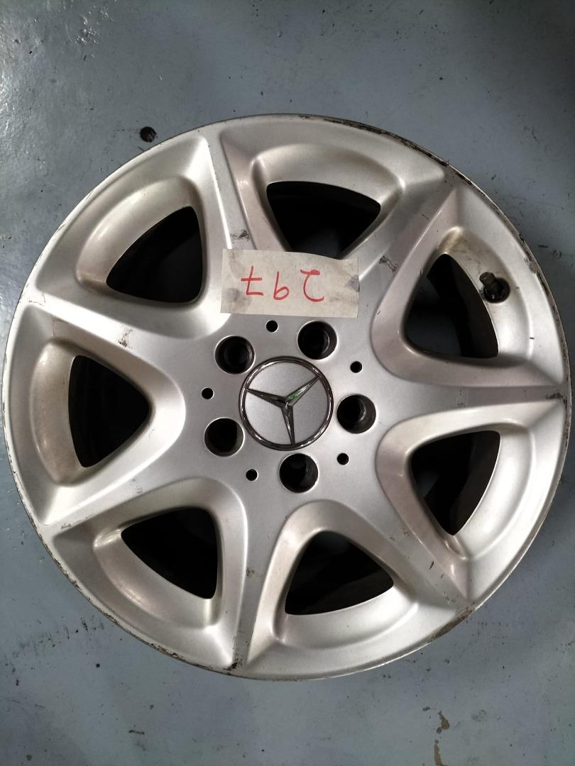 Mercedes Rim Set, Car Accessories, Tyres & Rims on Carousell