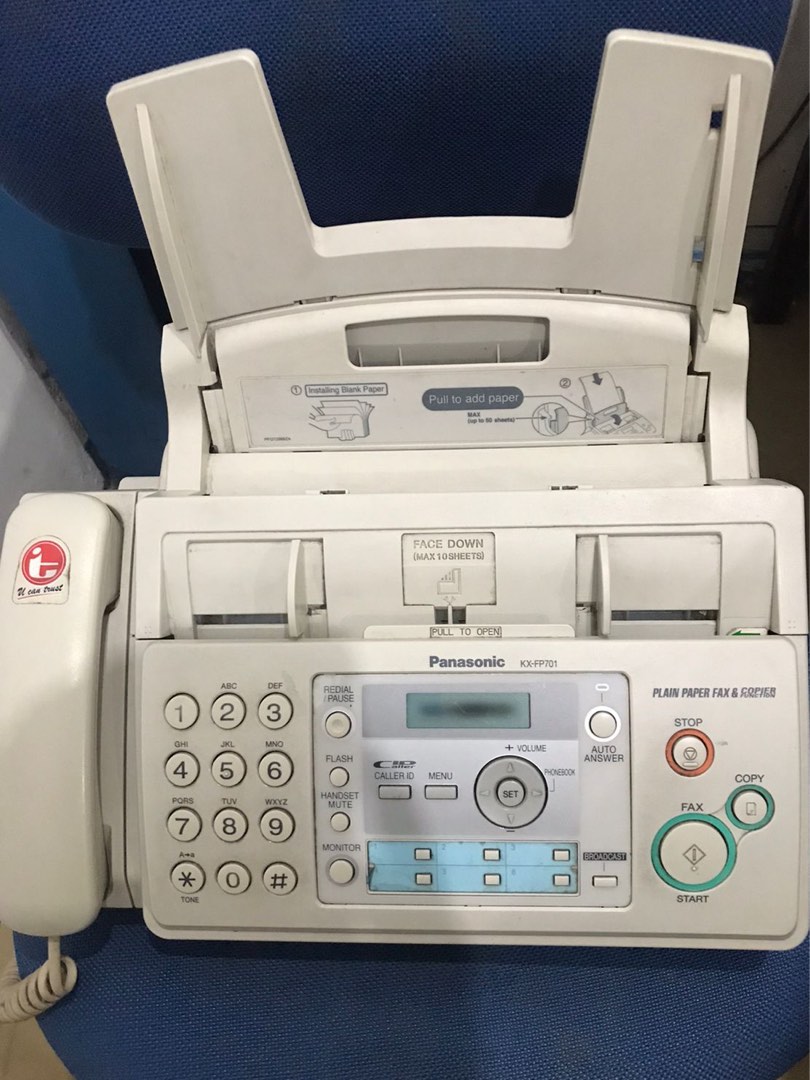 Mesin Fax Panasonic KX-FP701, Elektronik, Lainnya di Carousell