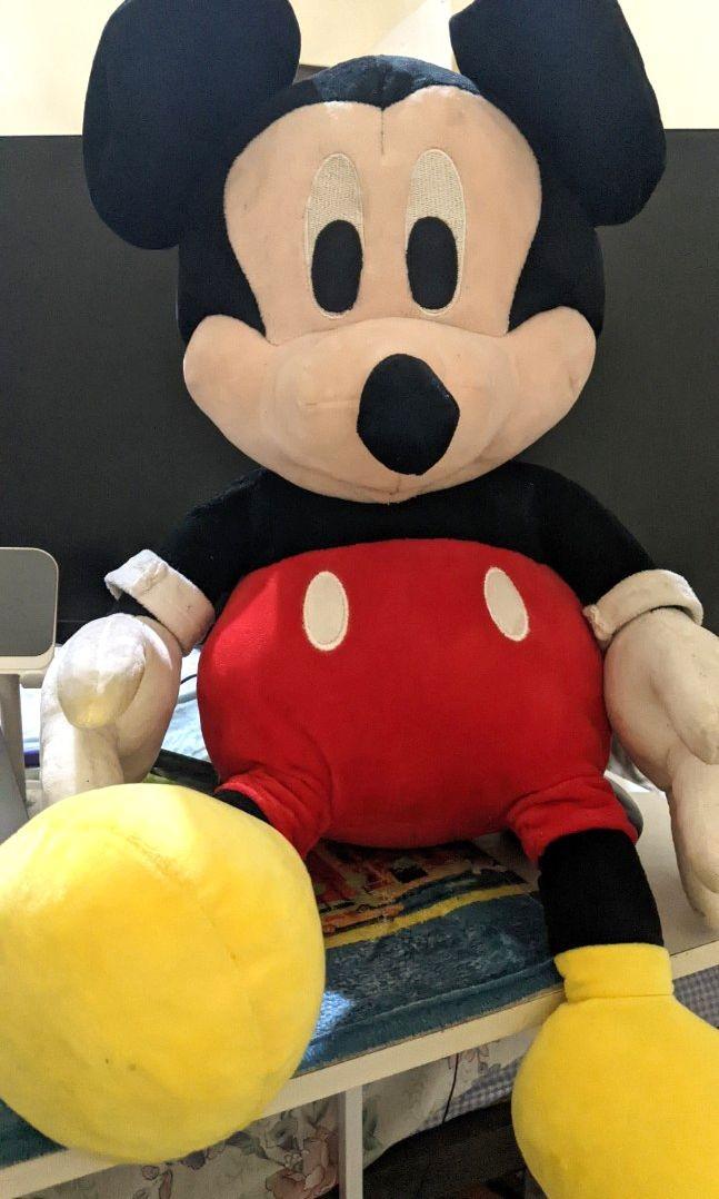 Mickey Mouse stuff toy (30 inches), Hobbies & Toys, Toys & Games on ...