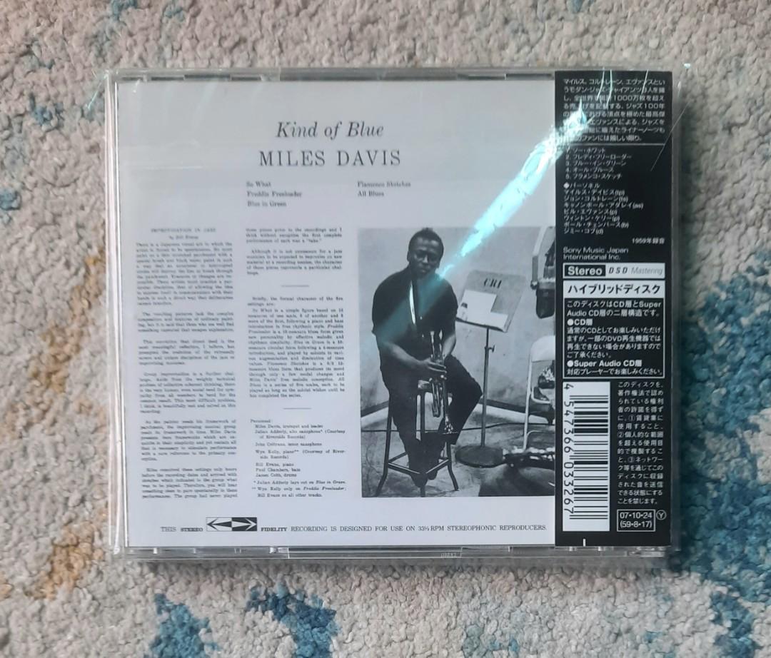 Miles Davis - Kind Of Blue (Hybrid SACD), Hobbies & Toys, Music & Media, CDs & DVDs on Carousell