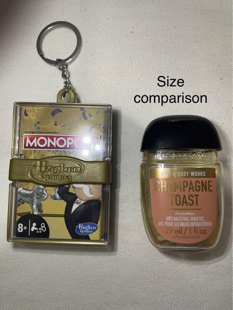 Mini Golden monopoly board game, Hobbies & Toys, Toys & Games on Carousell