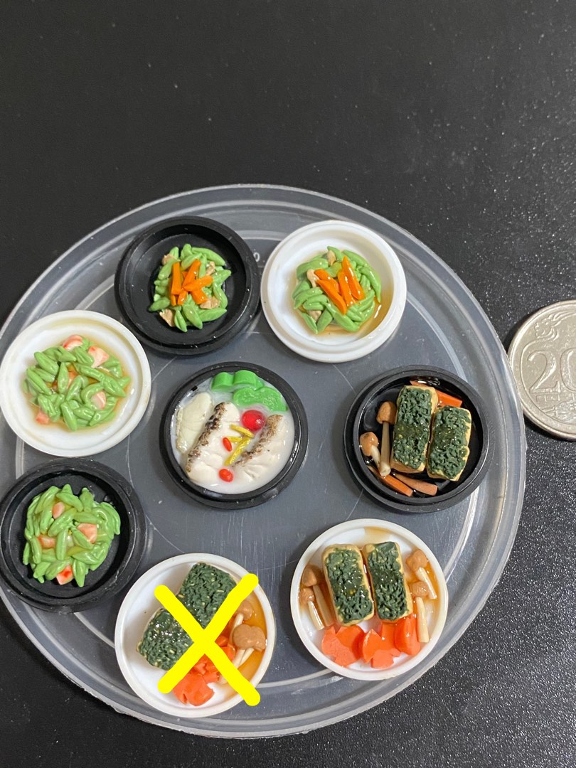 Miniature clay food - ZhiChar series#1, Hobbies & Toys, Stationery ...