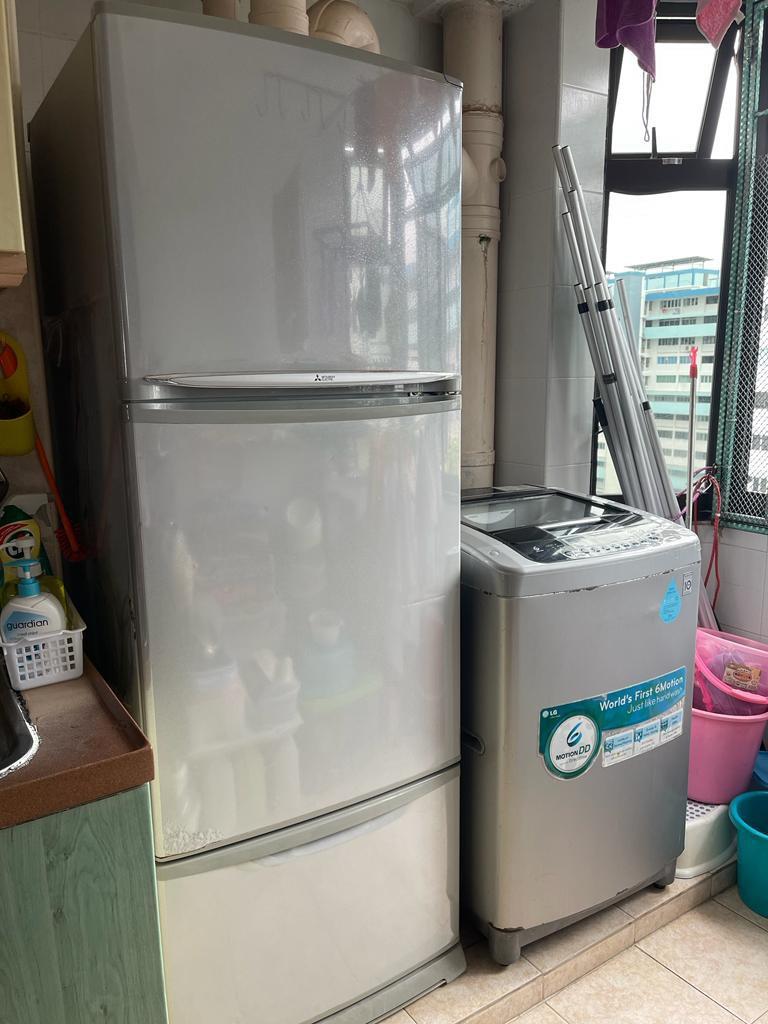 Mitsubishi fridge MR-V45C-DS-P, TV & Home Appliances, Kitchen ...
