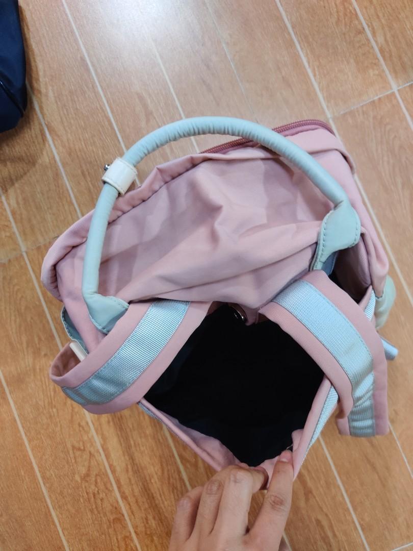Mizzue Pink Backpack, Women's Fashion, Bags & Wallets, Backpacks on ...