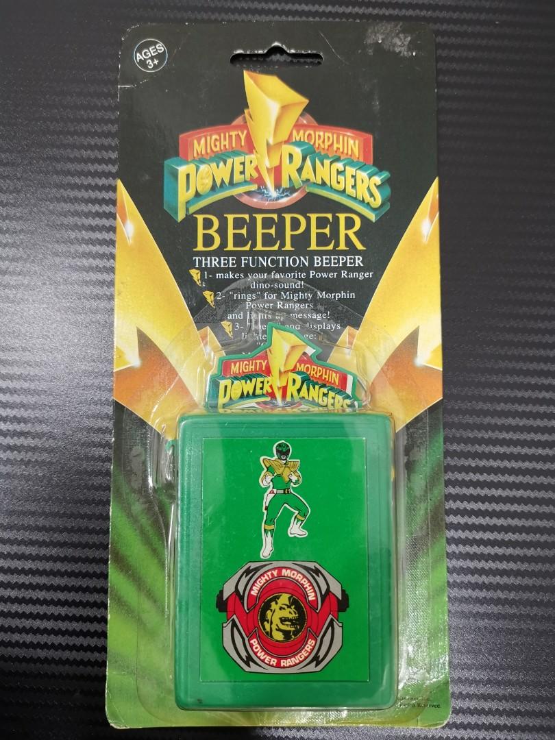 MMPR 1993 Mighty Morphin Power Rangers Beeper, Hobbies & Toys, Toys ...