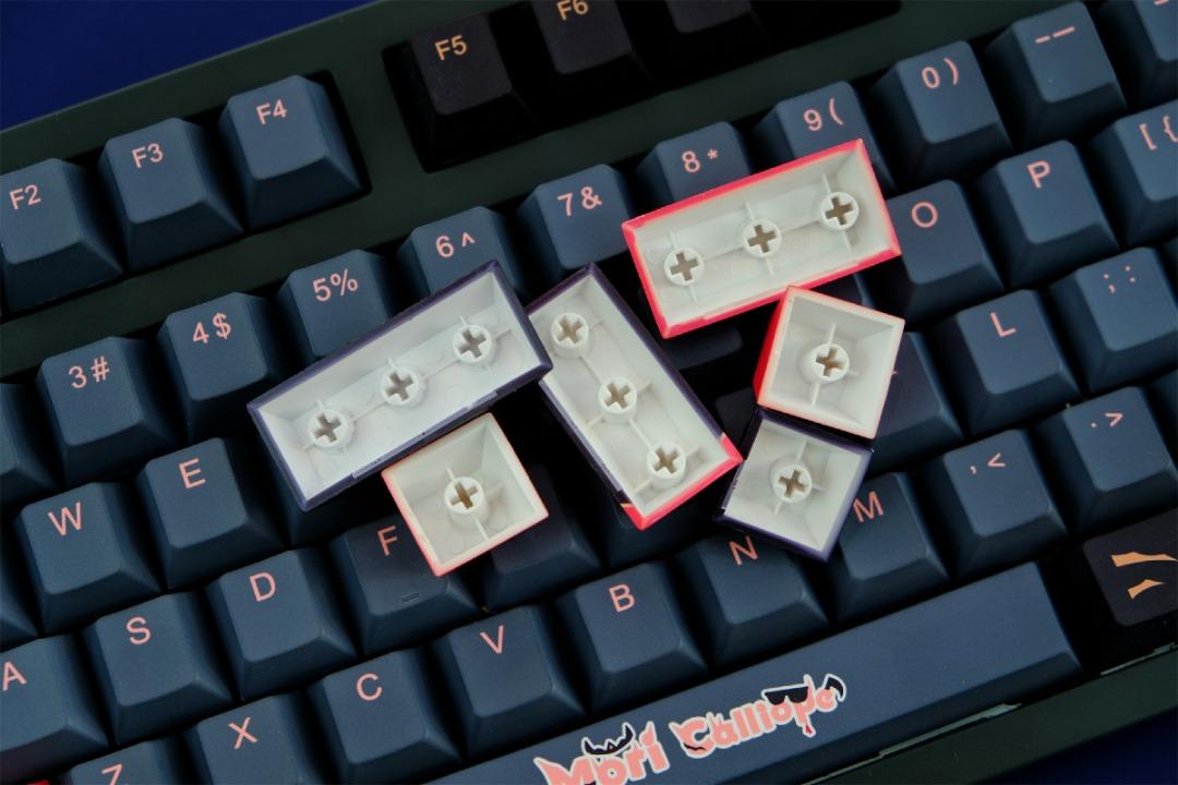 Mori Calliope Hololive Vtuber Inspired PBT Keycaps, Computers & Tech ...