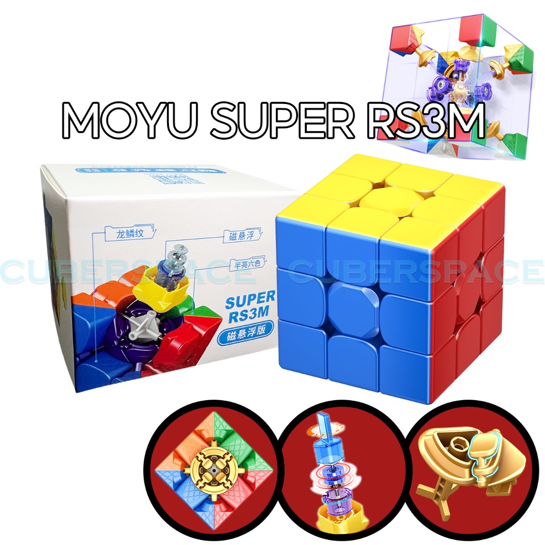 MoYu Super RS3M 2022 Maglev Ball-Core, Hobbies & Toys, Toys & Games on Carousell