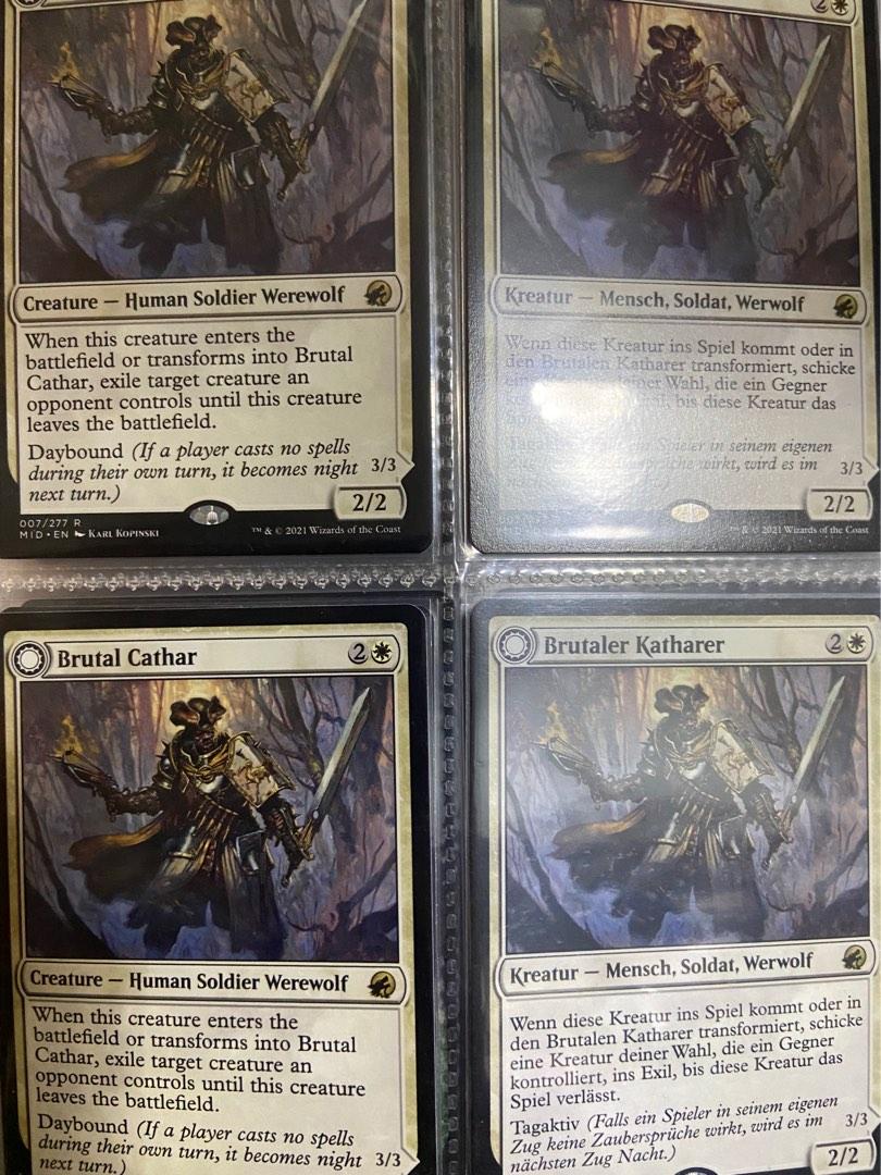 Mtg / Brutal Cathar / NM eng, 興趣及遊戲, 玩具 & 遊戲類 - Carousell