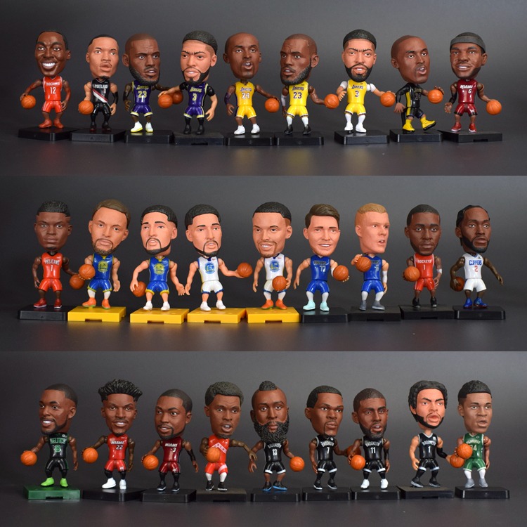 NBA Basketball Figurine Collectibles Cake Topper, Hobbies & Toys, Toys ...